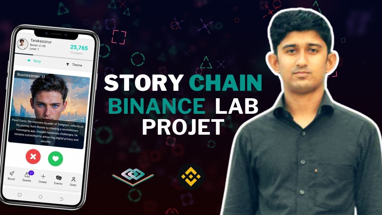 story chain binance lab new project . story chain telegram bot bangla ...