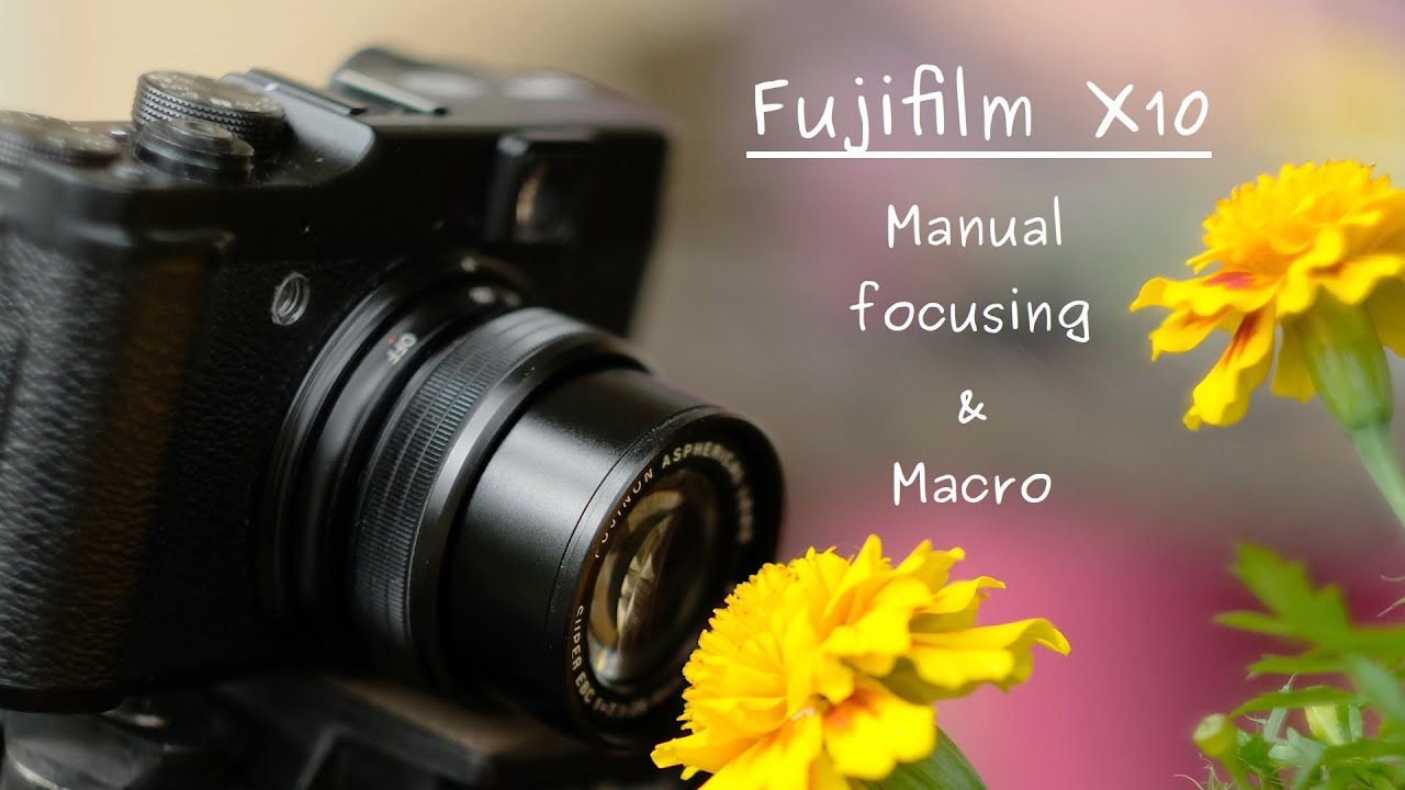 Fuji X10 - great for MACRO and MANUAL focusing! - YouTube