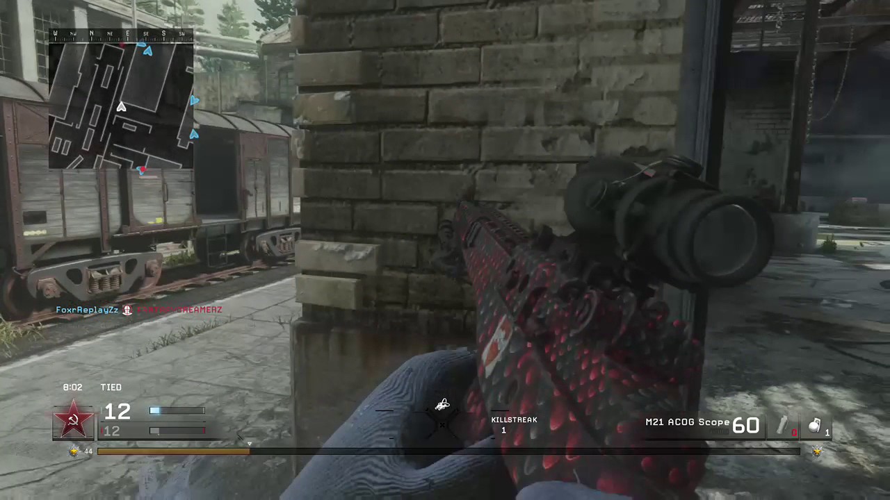 Call of Duty: Modern Warfare Remastered (COD4) : TRIPLE KILL WITH M21 ON PIPELINE!!! TDM! - YouTube