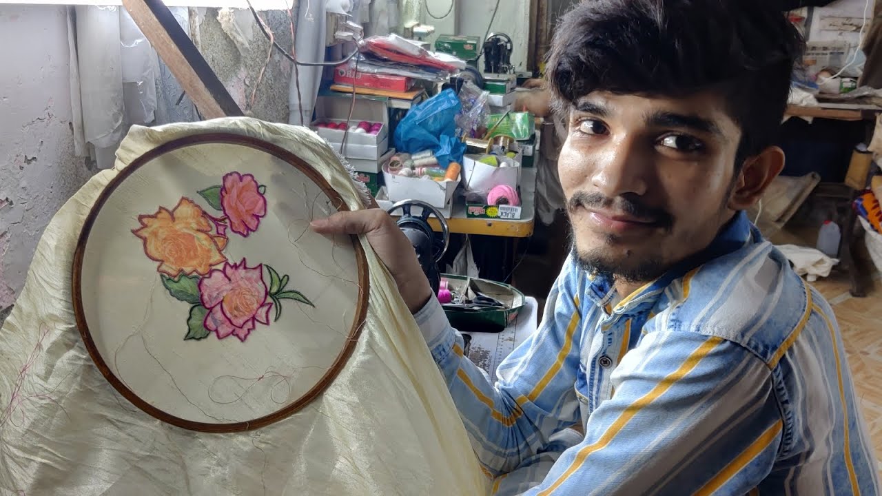 embroidery machine tutorial for beginners | patchwork machine ...