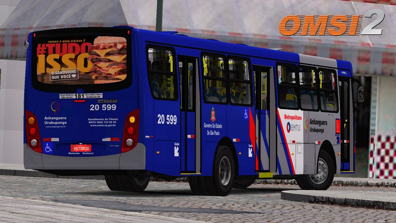 OMSI 2 - LANÇAMENTO! Caio Apache VIP II MB OF-1721 BT5 padrão SP | Mapa ...