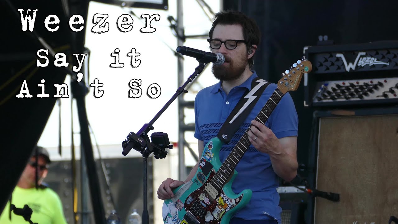 Weezer: Say It Ain't So [4K] 2015-08-02 - Gathering of the Vibes - YouTube