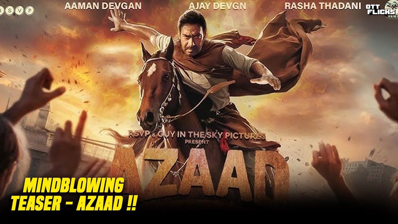 Azaad Teaser Honest Review | Ajay Devgn | Diana Penty | Aaman Devgan ...