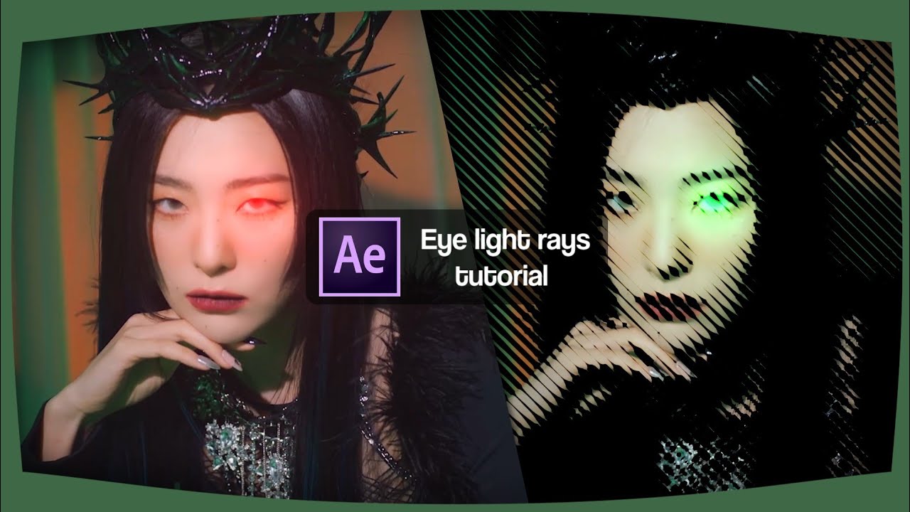 Eye Light Rays Effect Tutorial on After Effect - YouTube
