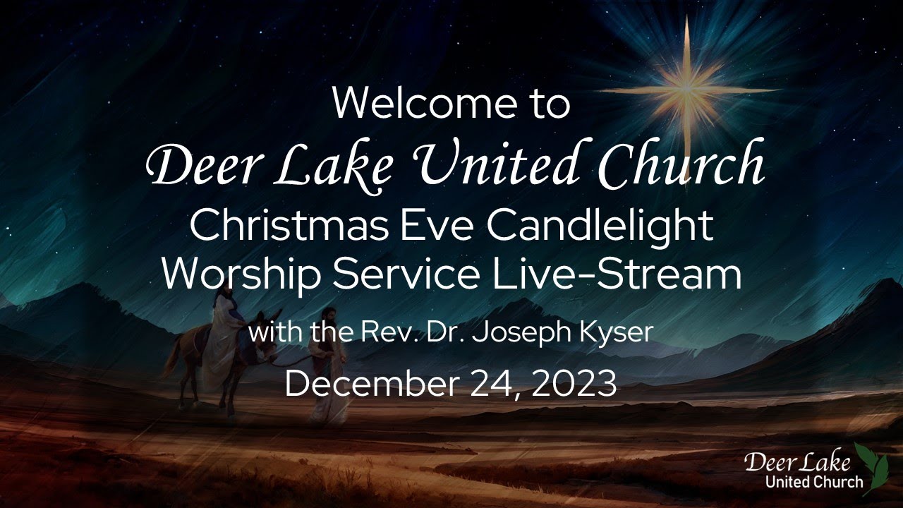 Sunday, December 24, 2023: "Cozy Candlelight Service" with Rev. Dr ...