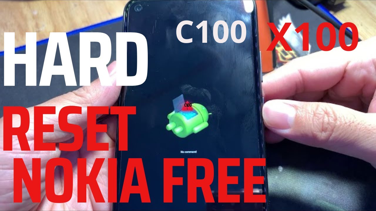 How to hard reset All Nokia phone || New method 2024 x100 not supported ...
