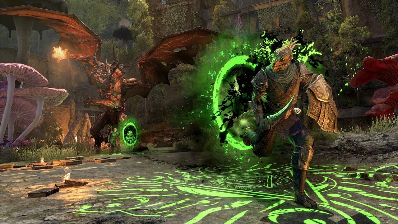 ESO NECROM Main Story (5) Conclave Of Fate - Arcanist Gameplay 4K HDR ...