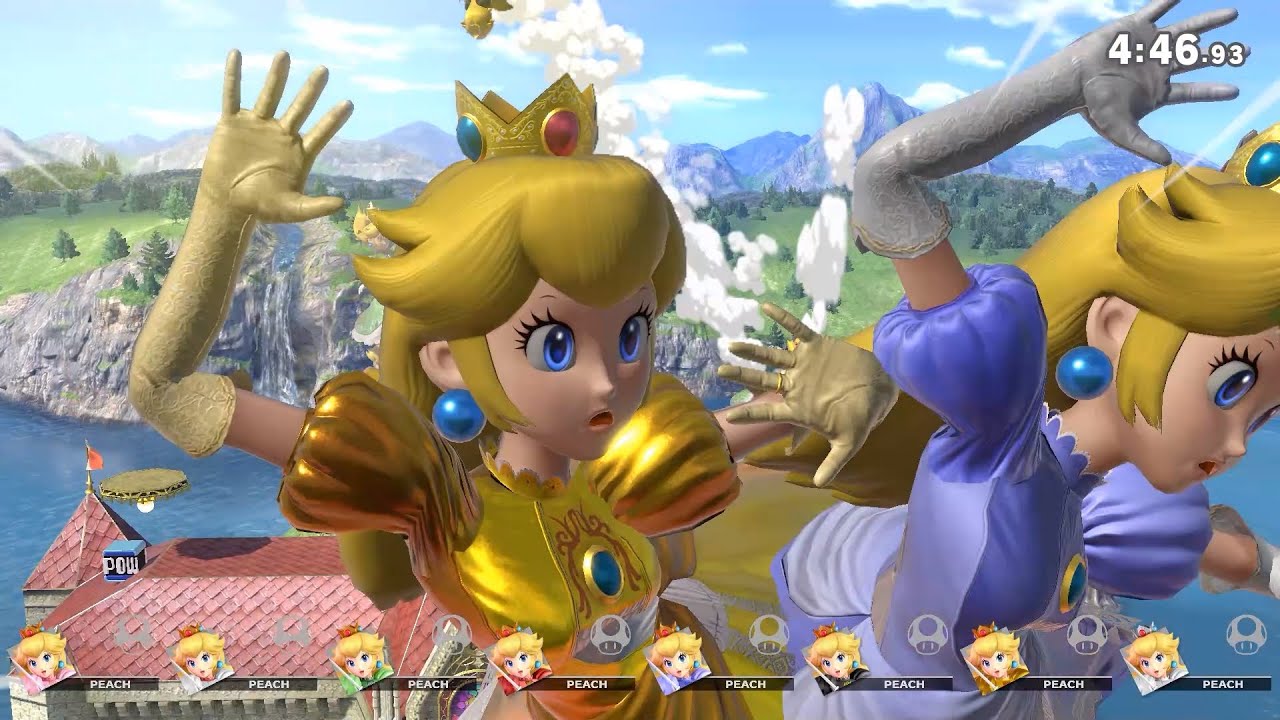 8 Giant Peaches Battle on SSBU (Only Blast and Screen KO) - Part 3 ...