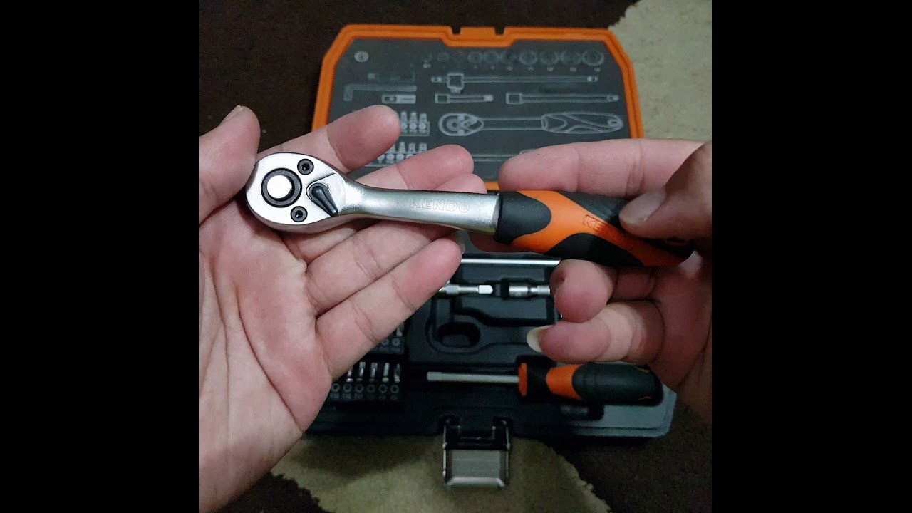 Tiap rumah wajib punya nih, Tool set lengkap obeng, rachet, shock - YouTube