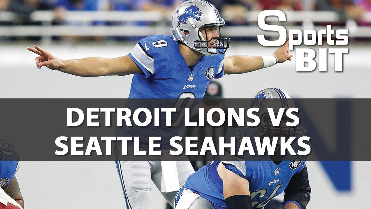 Sports BIT | Detroit Lions vs Seattle Seahawks | NFL Picks - YouTube