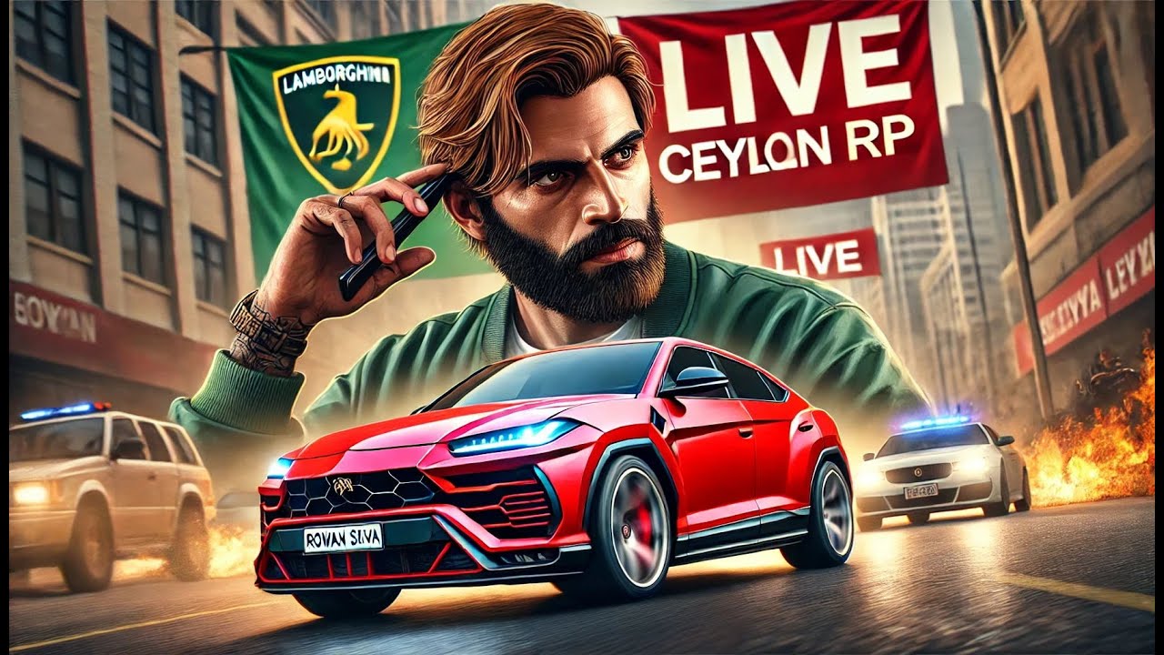 🔴LIVE! [ CEYLON RP ] GTA5 | මොකෝ වෙන්නේ #2 🚘🏙️| omen #GTA5 #Ceylonrp # ...