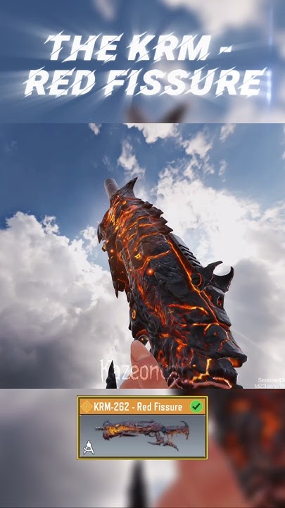 THE NEW KRM - RED FISSURE CODM #codmobilegameplay #Codm#codmobile - YouTube