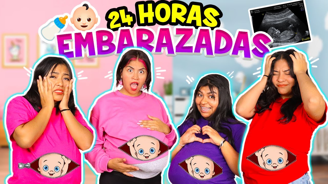 👶🏻 24 HORAS EMBARAZADAS AL MISMO TIEMPO⏰ HERMANA, SOBRINA Y PRIMA 🤯 ...