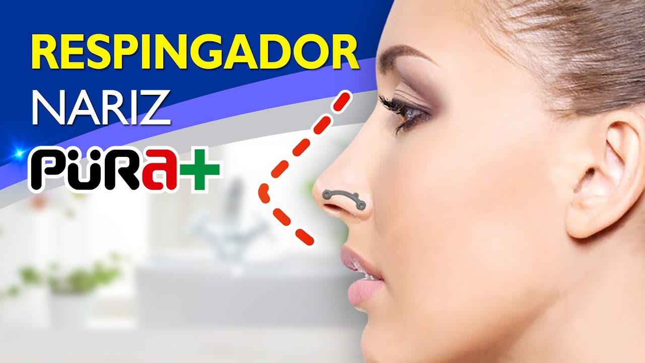 Respingador Corrector Nariz Pura+ - YouTube
