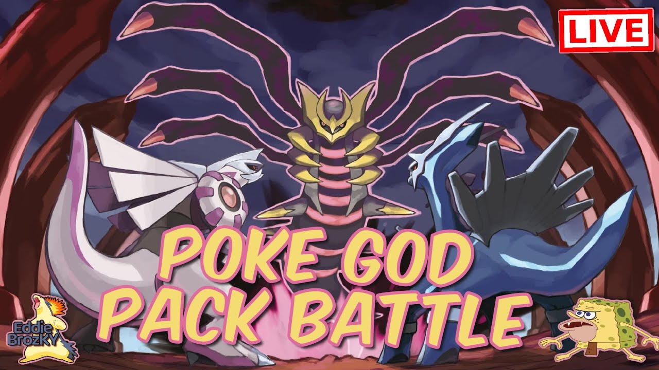 🔴LIVE🔴Opening Pokemon Packs Looking For Pokegods Plus Live Giveaways Nd ...