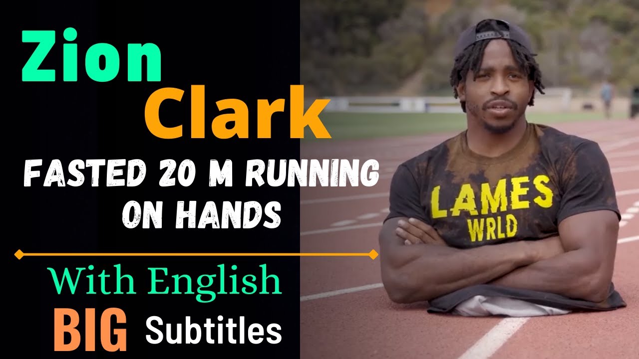 Fasted 20 M Running on hands, Zion Clark | #ZionClark - YouTube