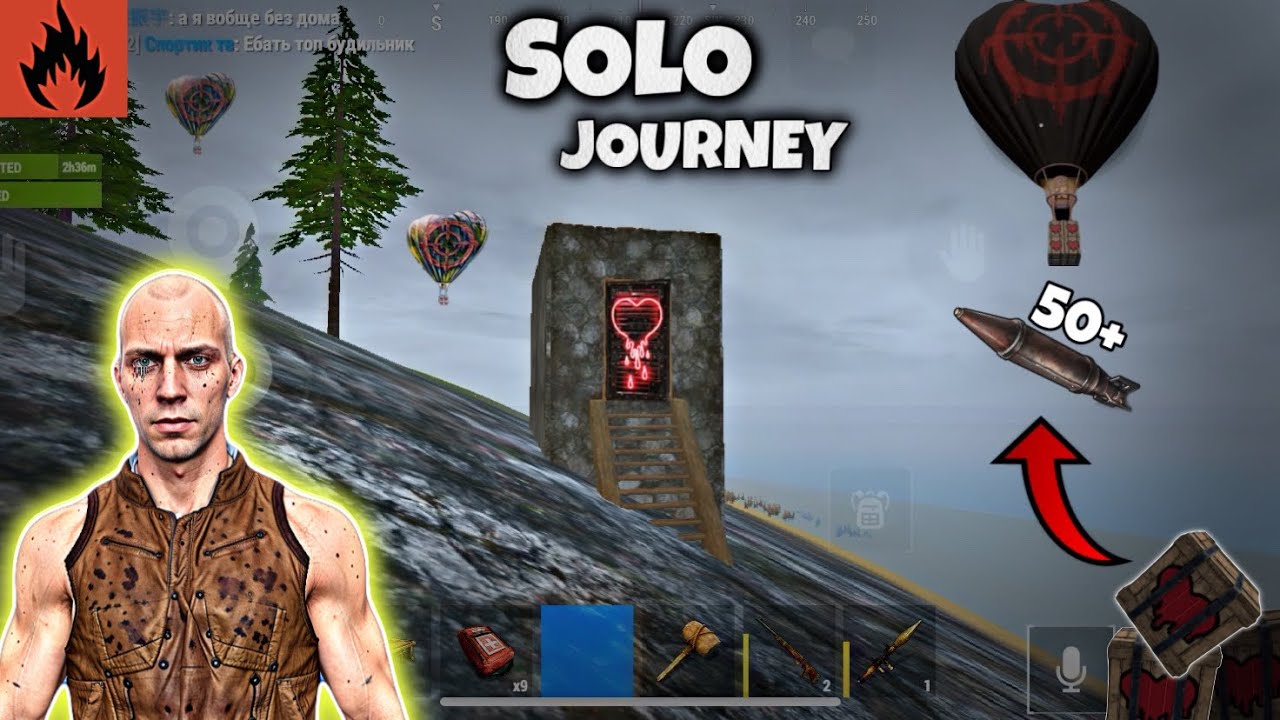 Oxide: Survival Island | Solo Journey #2 8848 LUFFY #оксайд #rust # ...