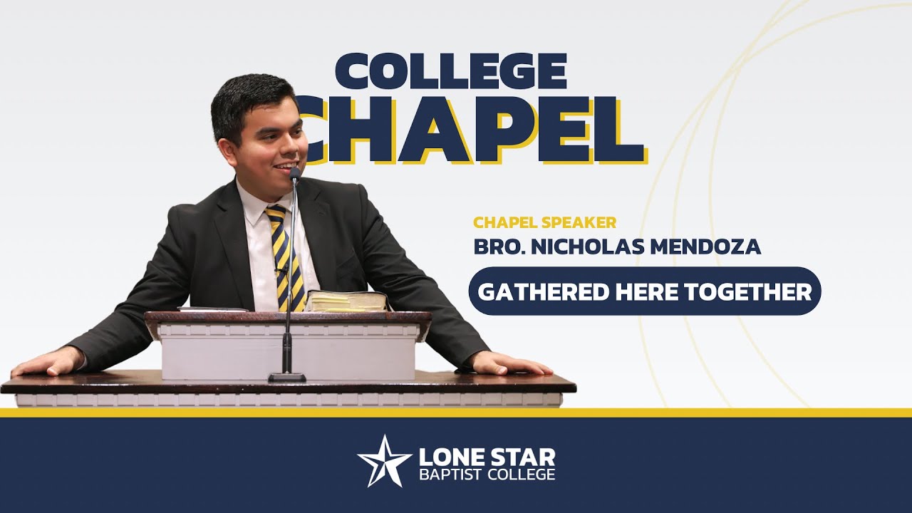 Nick Mendoza: Gathered Here Together - YouTube