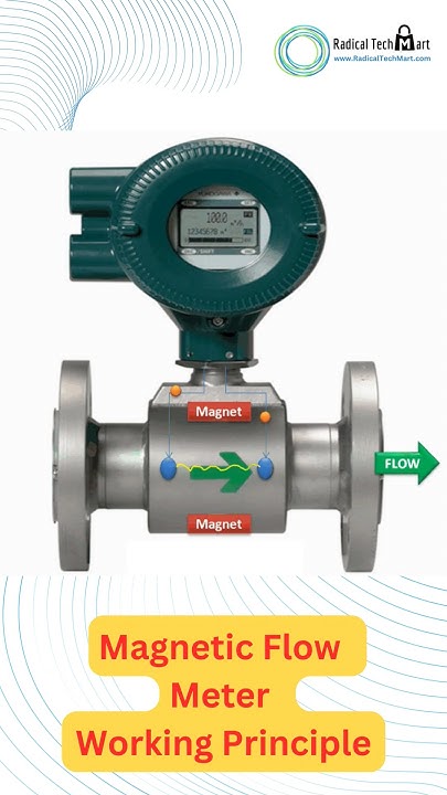 Magnetic Flow Meter Working Principle #electrical #magnetic #flow #meter #working #principles ...