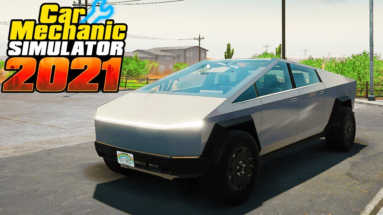 Реставрация Tesla Cybertruck - Car Mechanic Simulator 2021 #125 - YouTube
