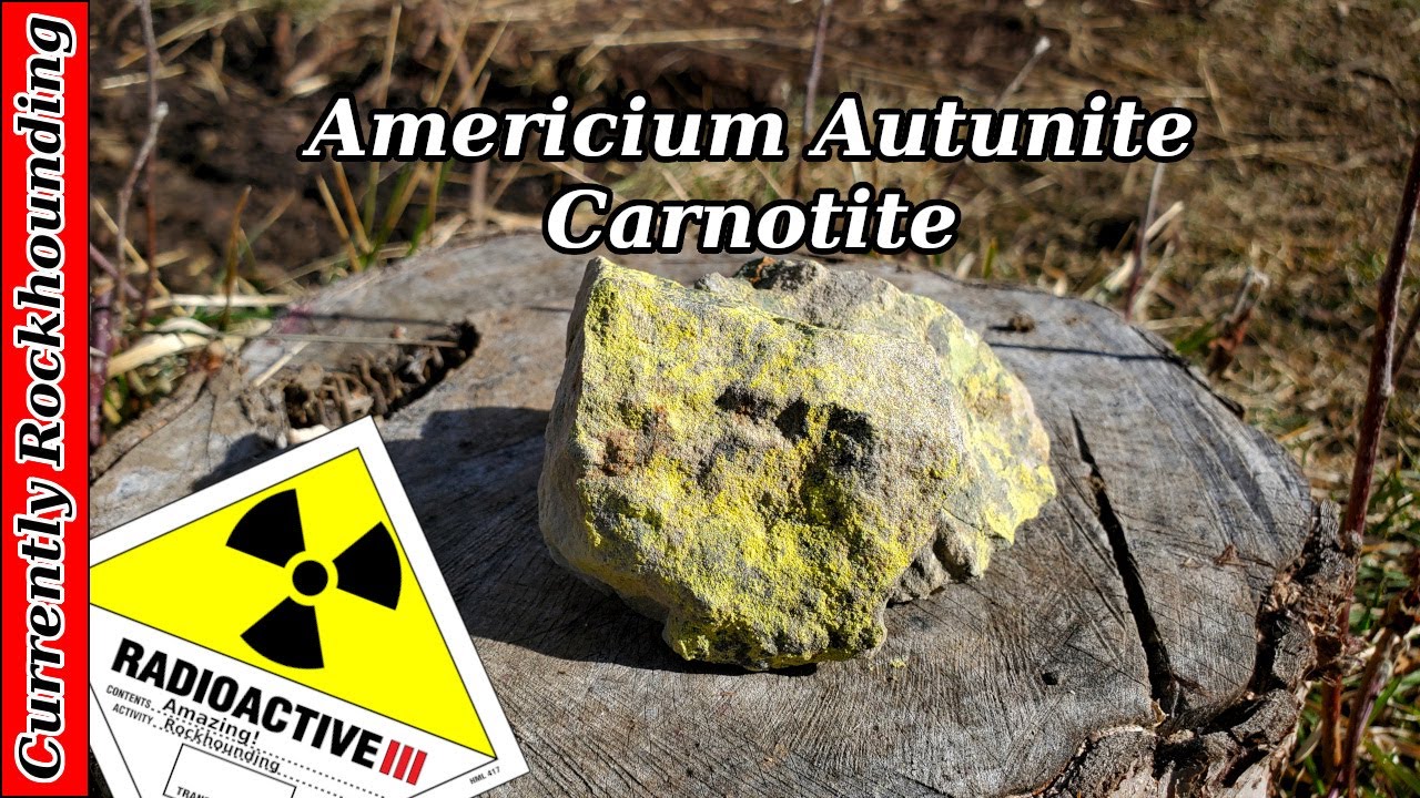 Yellowcake Uranium Ore