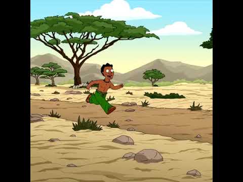 Family Guy Running and Falling (African Version) - YouTube