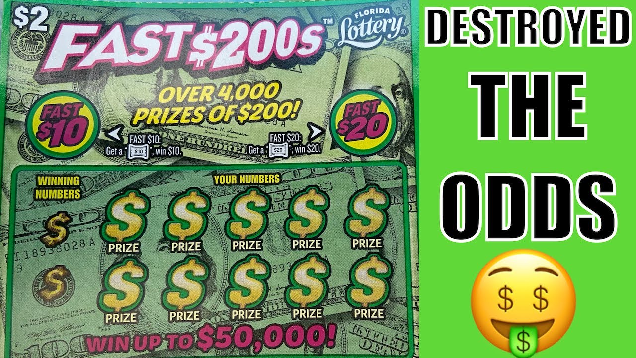 AWESOME PROFIT SESSION WITH FLORIDA LOTTERY FAST 200'S SCRATCH OFF ...
