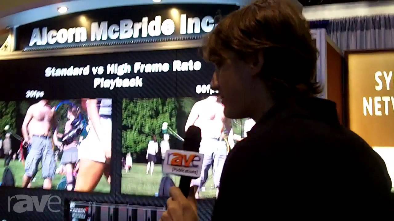 InfoComm 2013: Alcorn McBride Inc. introduces two new products, VCore and Carbon4K - YouTube