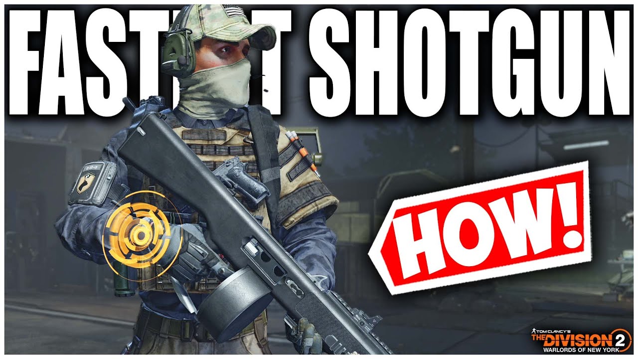 HOW TO GET FASTEST SHOTGUN "THE ROCK & ROLL" IN THE DIVISION 2! THE ...