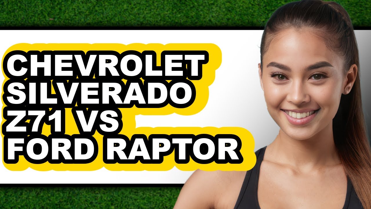 Chevrolet Silverado Z71 vs Ford Raptor - Full Comparison - YouTube
