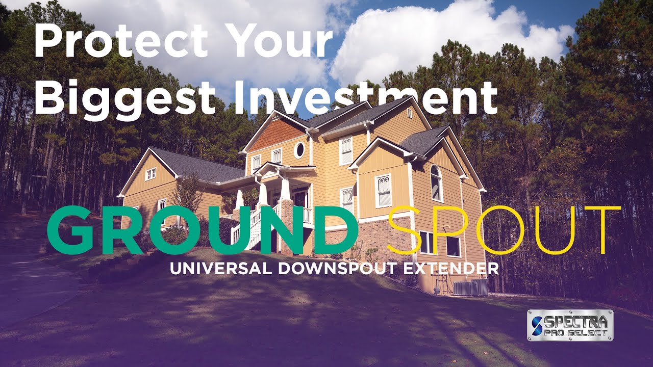 Protect Your Home With The Ground Spout Universal Downspout Extender ...