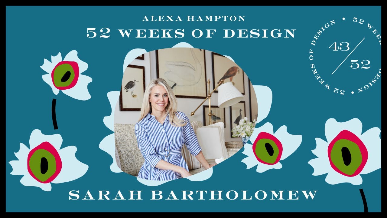 52 Weeks of Design | No. 43 | Sarah Bartholomew - YouTube