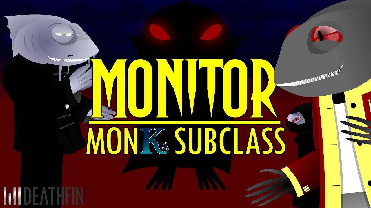 5e Monk Subclass - Kuo Toa Monitor | #KrakenWeek - YouTube