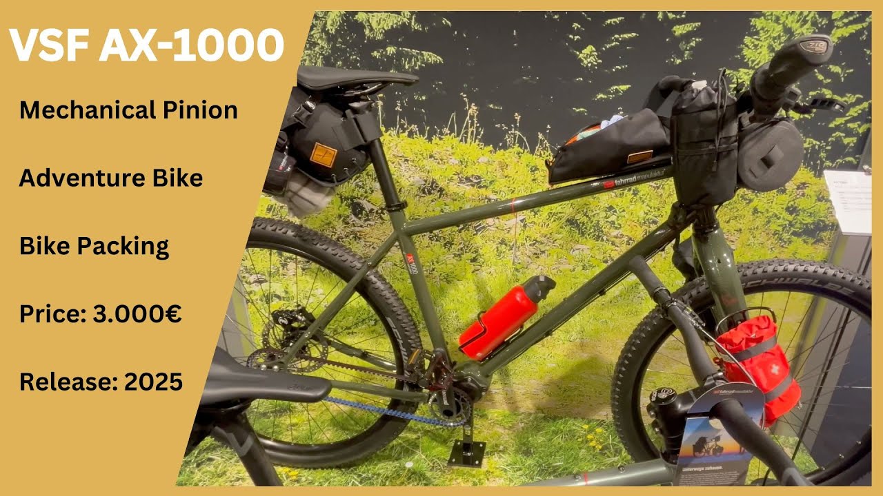 VSF AX-1000 Bikepacking Rig First Look! - YouTube