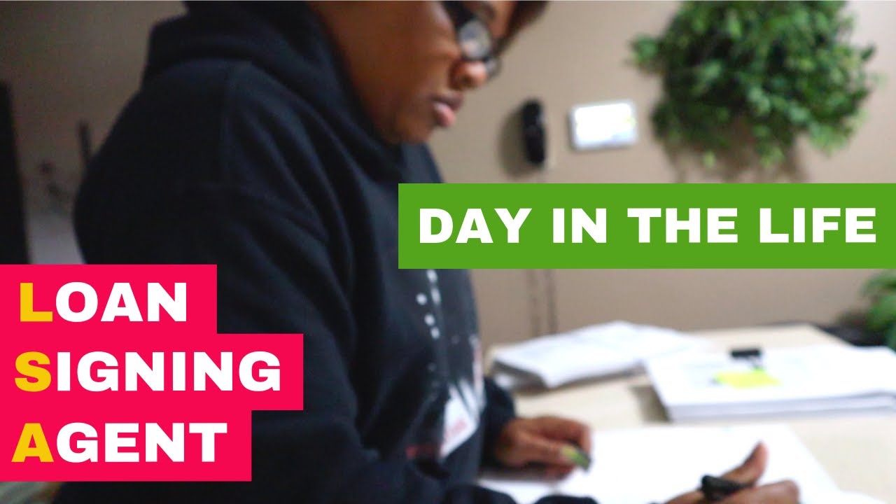I filmed my entire work day as a notary loan signing agent! || dealing ...