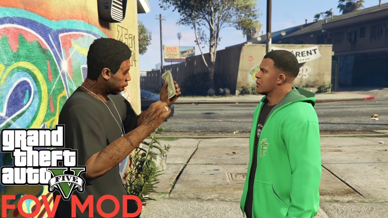 GTA V FOV Mod - Lamar Down - YouTube