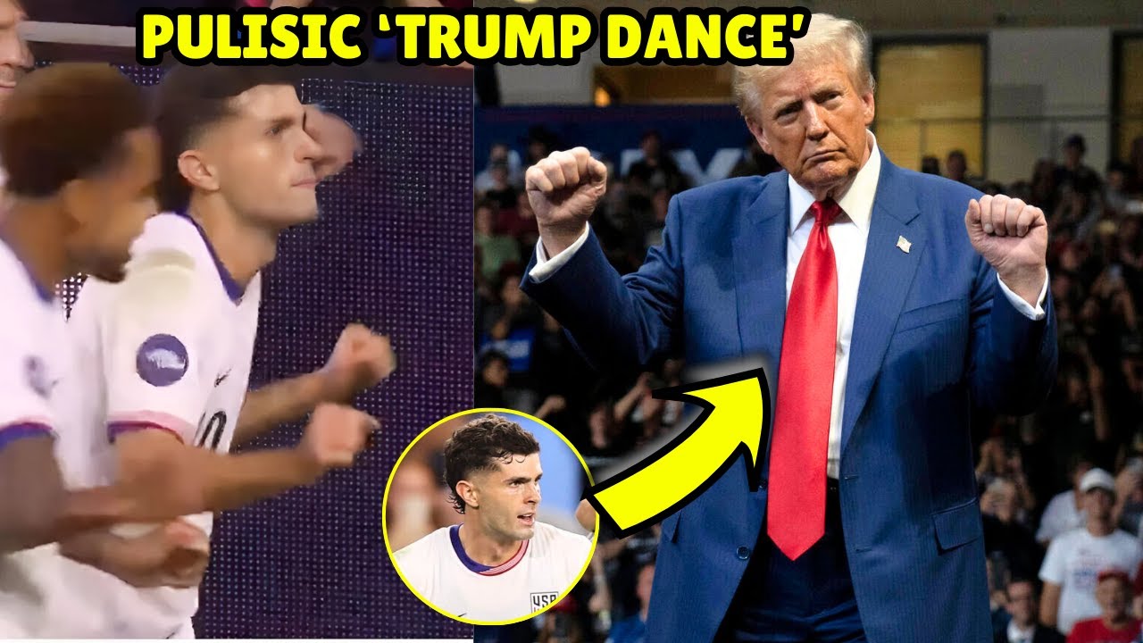 Christian Pulisic 'Trump Dance' After Scoring For USA v Jamaica in ...