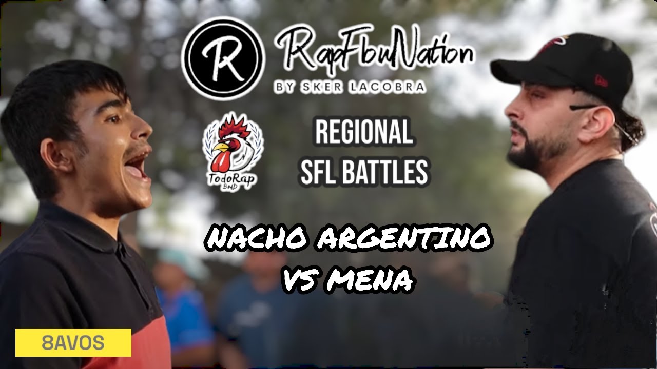 NACHO ARGENTINO VS MENA SFL BATTLE 8AVOS - YouTube