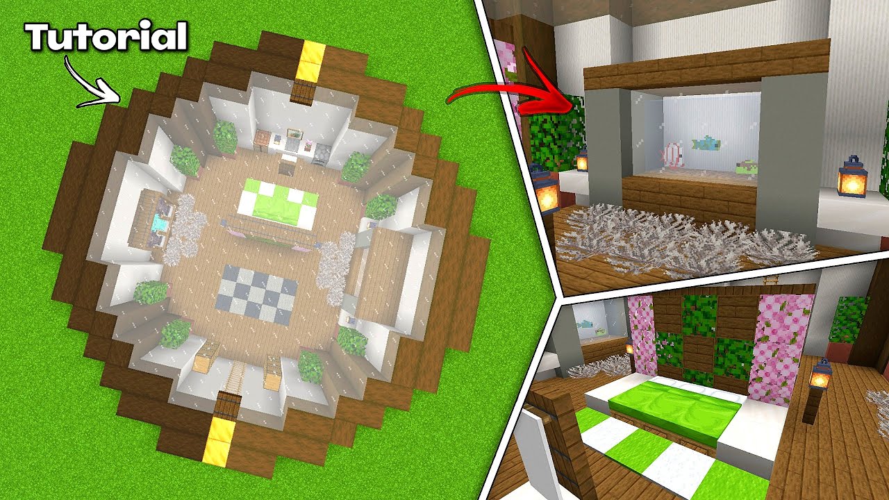 Minecraft: Underground Circular Base Tutorial | Pro Gamers Arena - YouTube