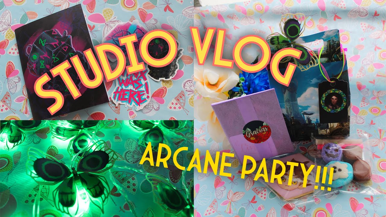 ESTUDIO VLOG Arcane Party!!!! | Preparando las cosas para mi fiesta ...