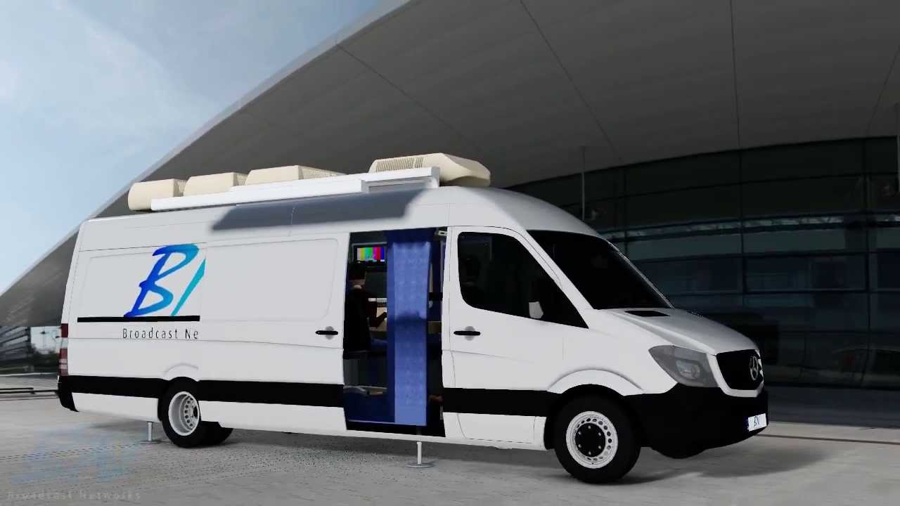 Mercedes Sprinter 4 Camera OB - YouTube