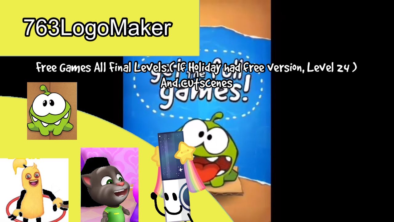 Cut the Rope All Free Games Last Levels and Cutscenes - YouTube