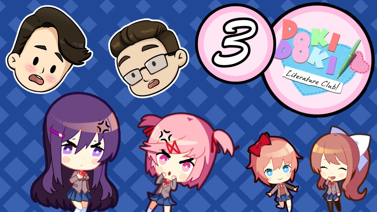 PLEASE STOP FIGHTING! - Doki Doki Literature Club - 3 - YouTube