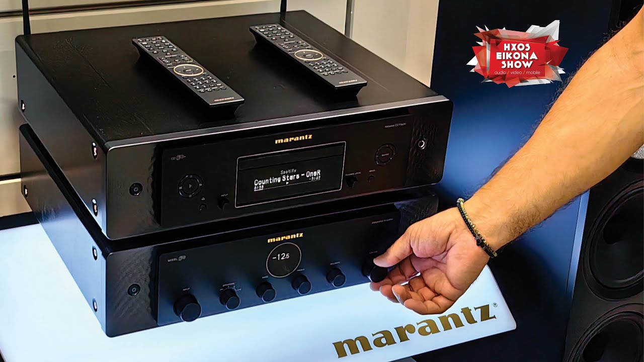 Marantz CD 50n and Marantz MODEL 50 on the bench | Deep Unboxing - YouTube