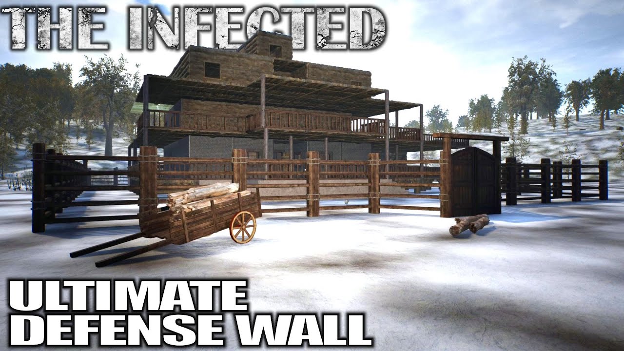 Ultimate Defense Wall Complete! | The Infected Gameplay | E26 - YouTube
