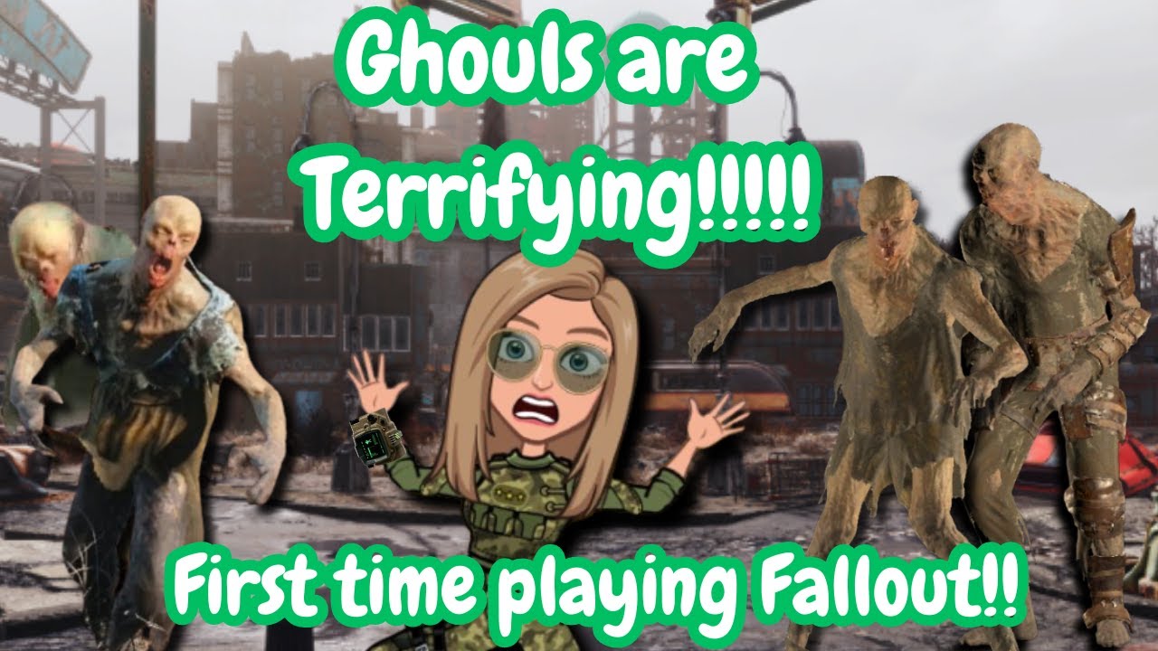 Ghouls are Terrifying!!! | First time playing Fallout 4 ep. 3 - YouTube