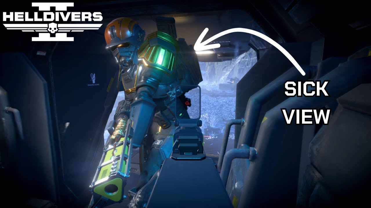 Helldivers 2 This Perspective When Extracting Is Really Cool - YouTube