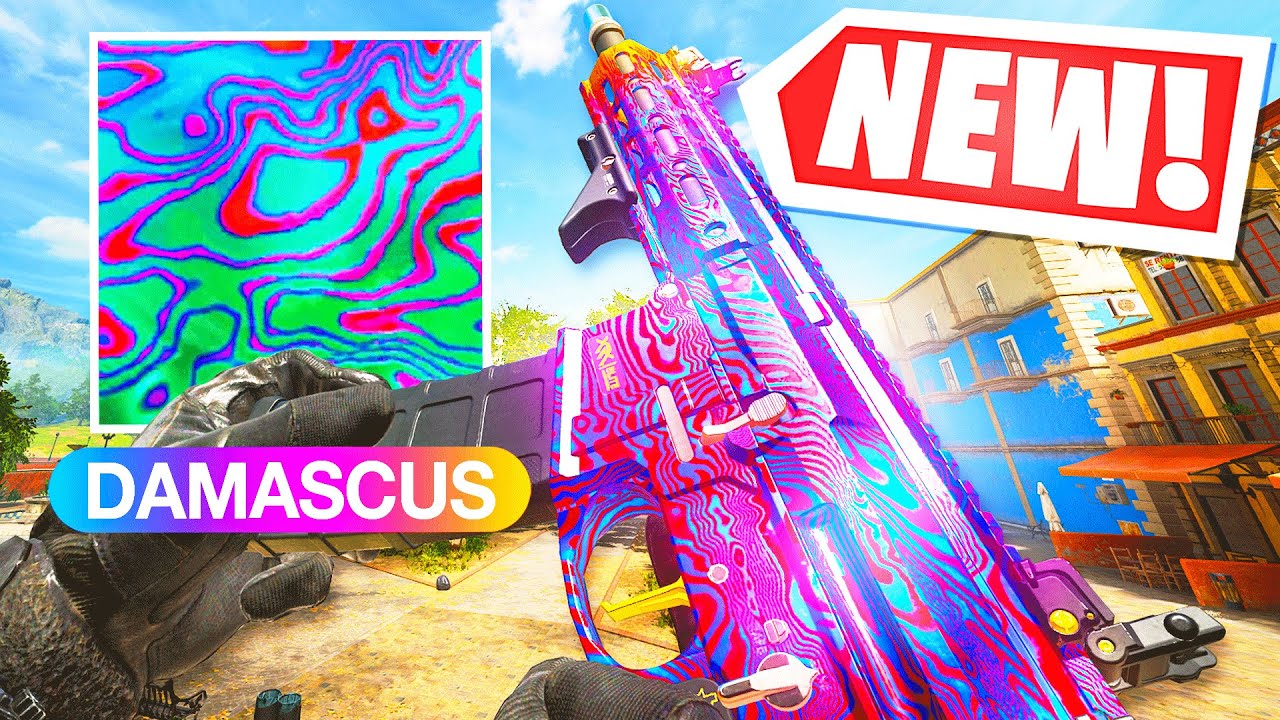 NEW DAMASCUS CAMO in MODERN WARFARE 2! 😍 (New MW2 Camos) - YouTube