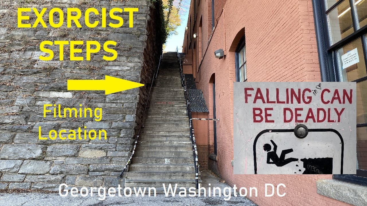 The Exorcist Steps Georgetown Washington DC Filming Location of the ...