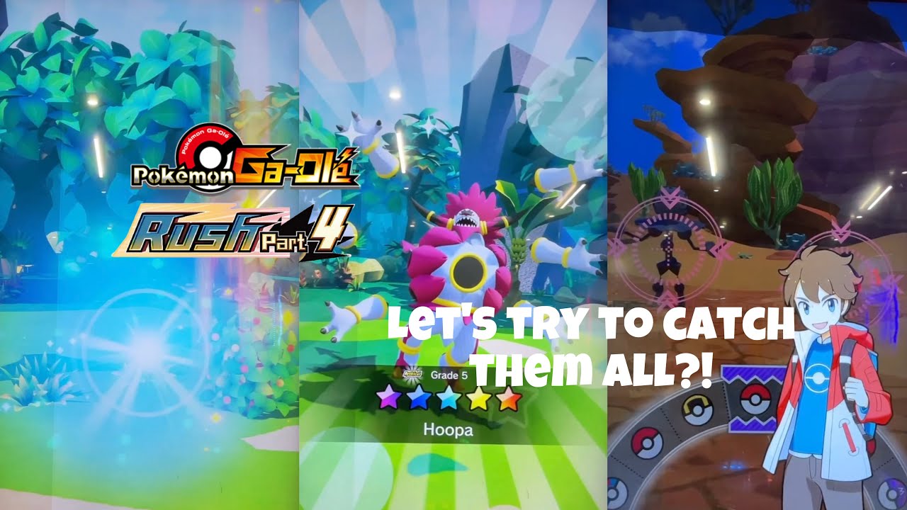 *CAN WE CATCH OUR 29TH,30TH & 31ST FIVE STAR?!* Pokemon gaole rush part 4!!! - YouTube